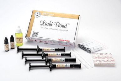 Reliance Light Bond Regular Push Syringe Kit Non-Fluoride - (4) 5g Push ...