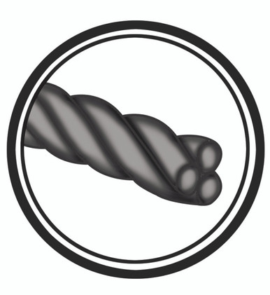 Stainless Steel Twist Wire - 30ft Spool or (25) - 14" lengths - White ...