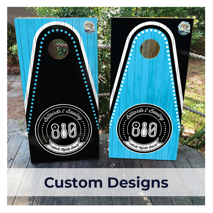 Custom Cornhole Wraps | Kyle’s Cornhole Boards
