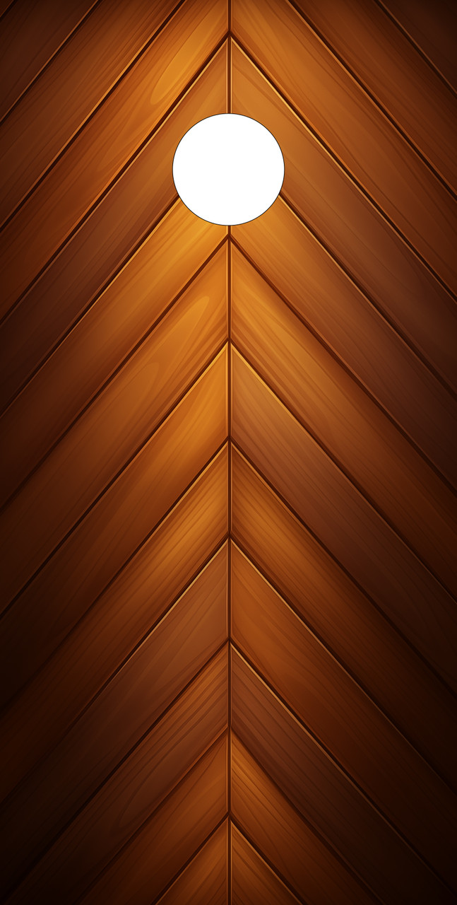 Light Wood Grain Cornhole Boards - Design 18