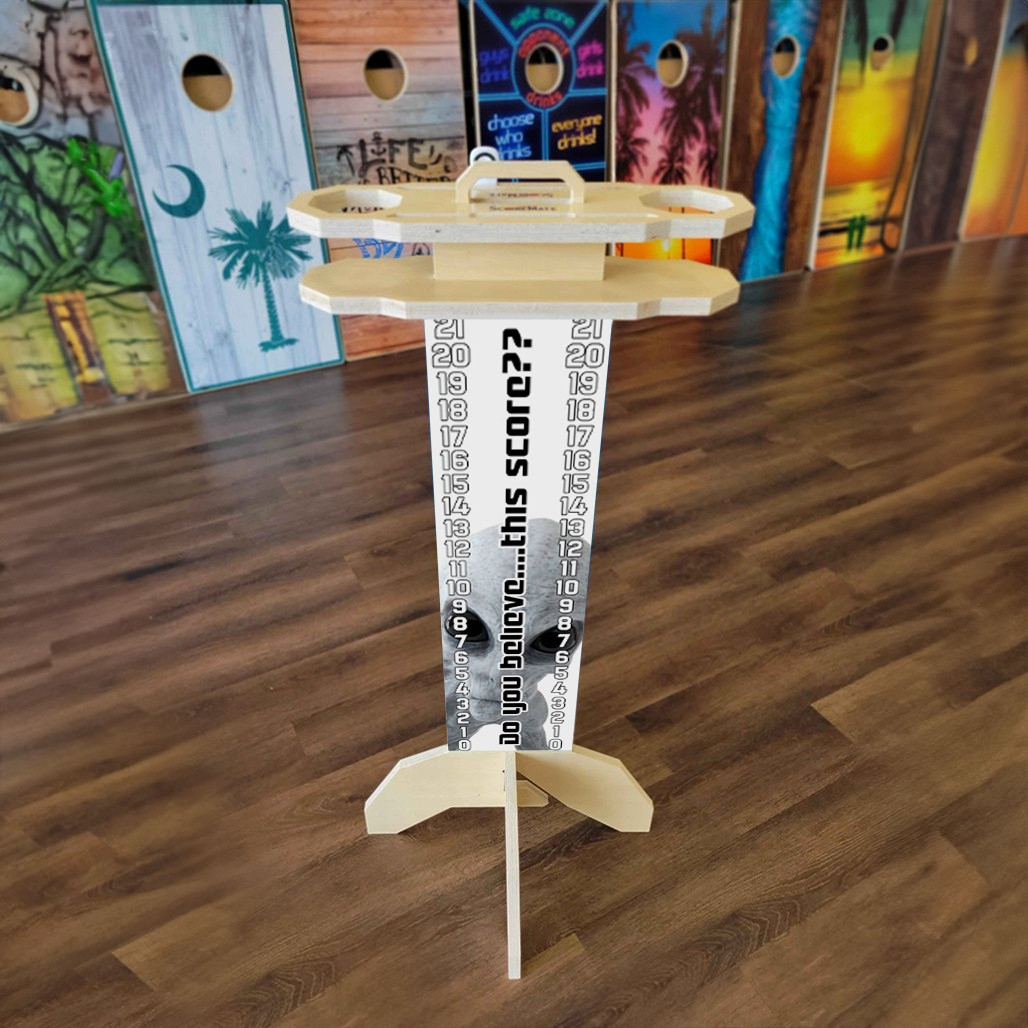 Alien Cornhole Scoretower - Free Shipping!