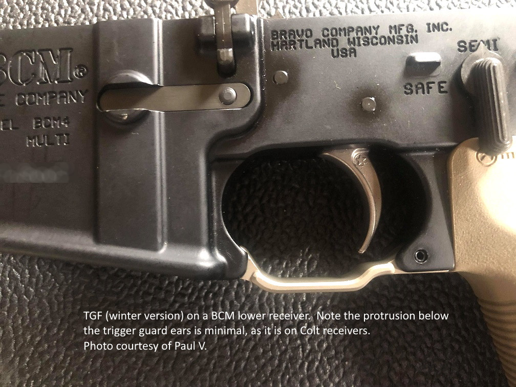Forward Controls AR15 Trigger Guard - Winter (TGF-Winter)