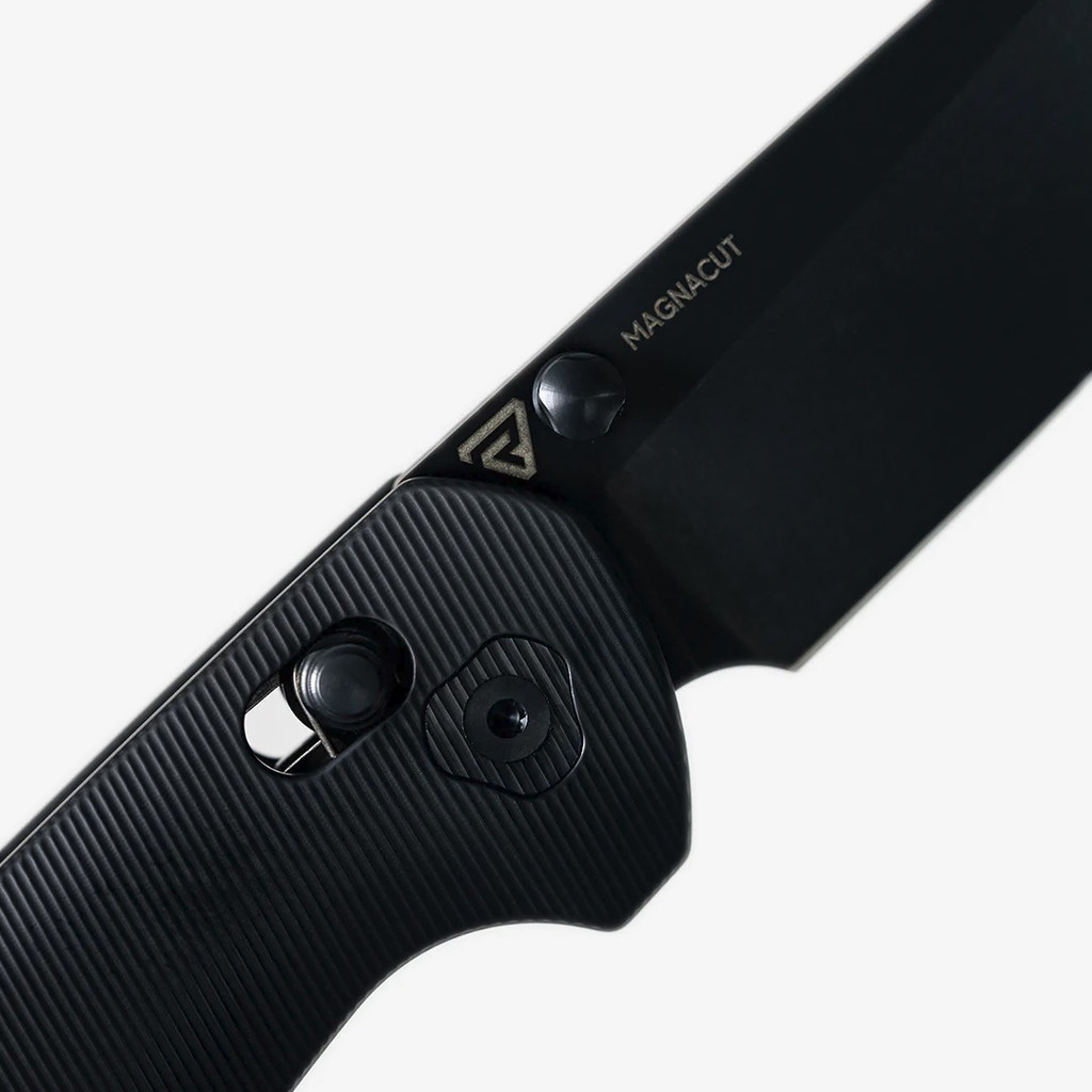 Tactile Knife Co Maverick Knife | Thumbstud | DLC Black Titanium ...