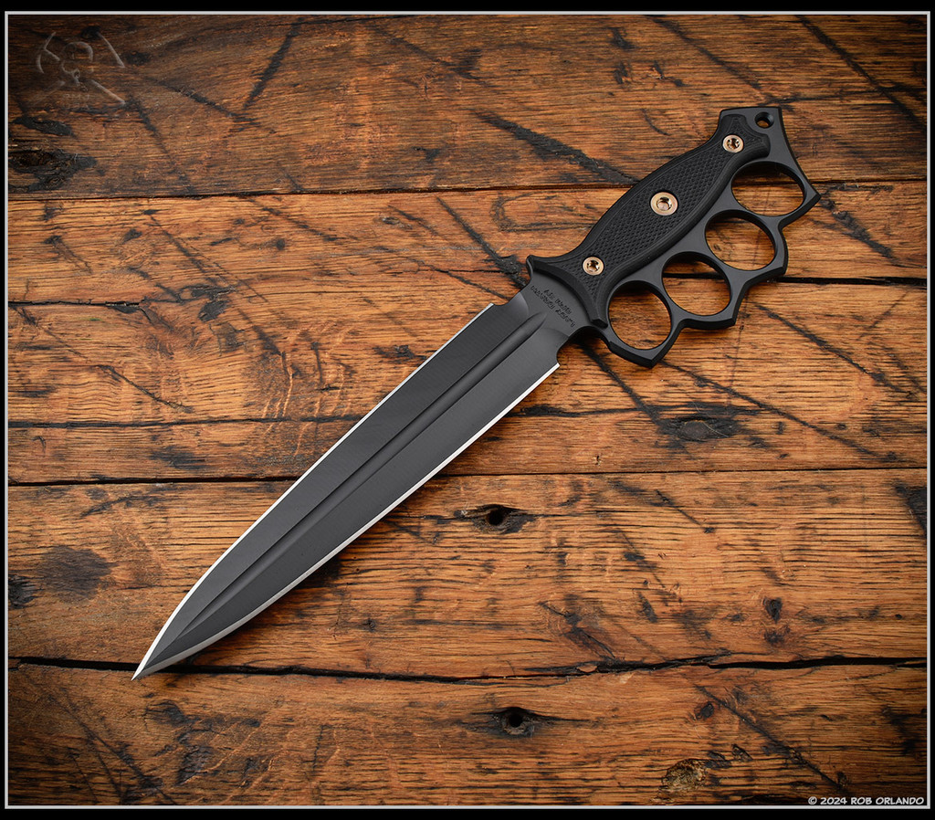 RMJ Tactical Lady Death | Graphite Black CPM-3V | Black G-10 | National ...