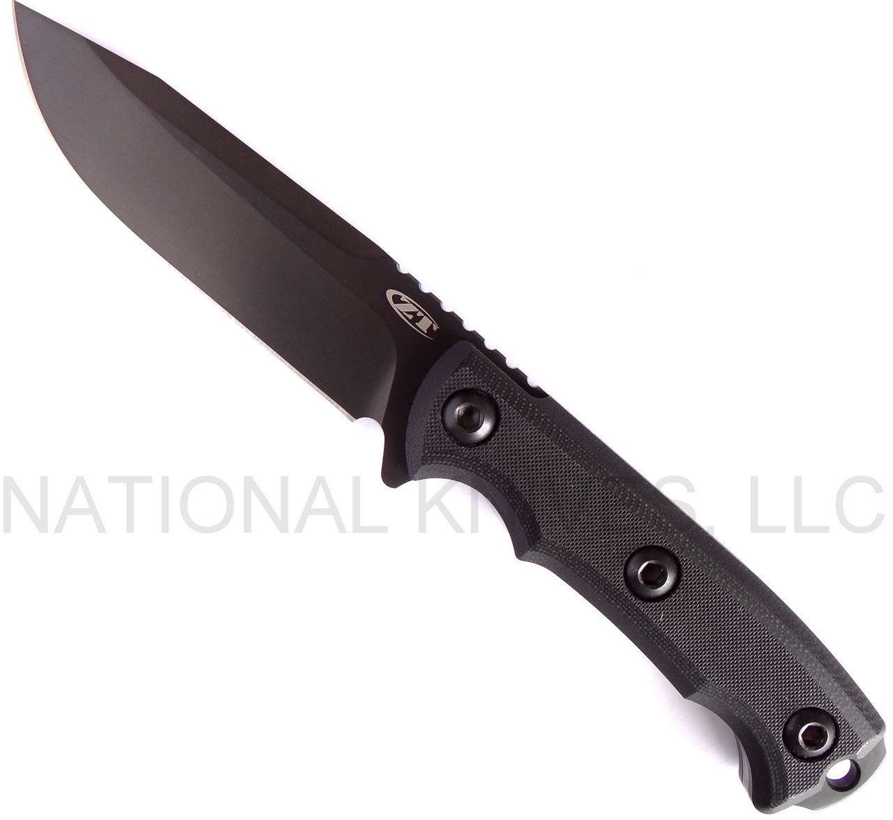 Zero Tolerance 0203 Knife | Black PVD M4 Blade | Olive G-10 | National ...