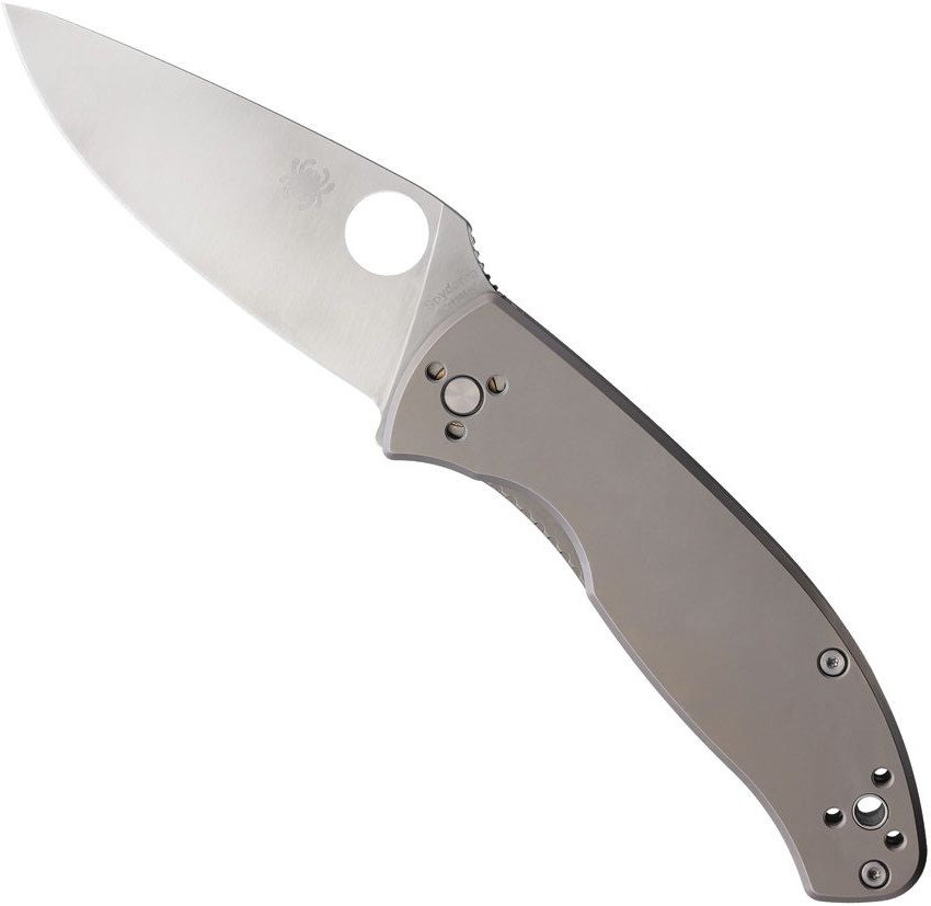 Spyderco Tenacious C122TIP | Satin 8Cr13MoV | Titanium | National ...