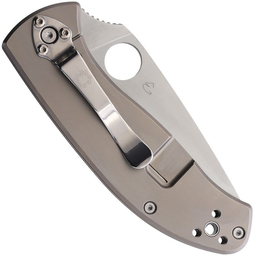 Spyderco Tenacious C122TIP | Satin 8Cr13MoV | Titanium | National ...