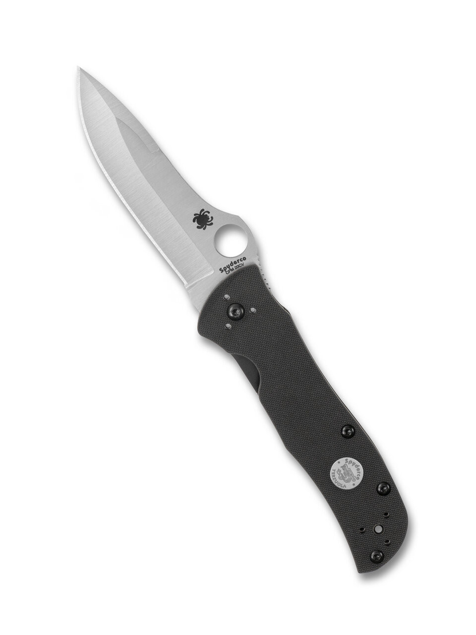 Spyderco Starmate Sprint Run Folding Knife C55G20CVP | Satin 20CV ...