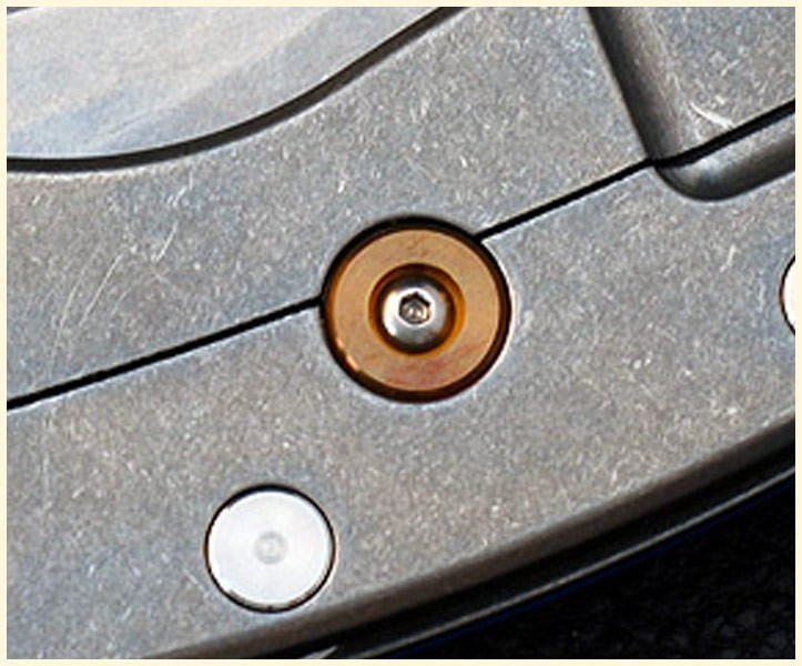 Rick Hinderer Knives Lockbar Stabilizer | Titanium | Stonewash Bronze ...