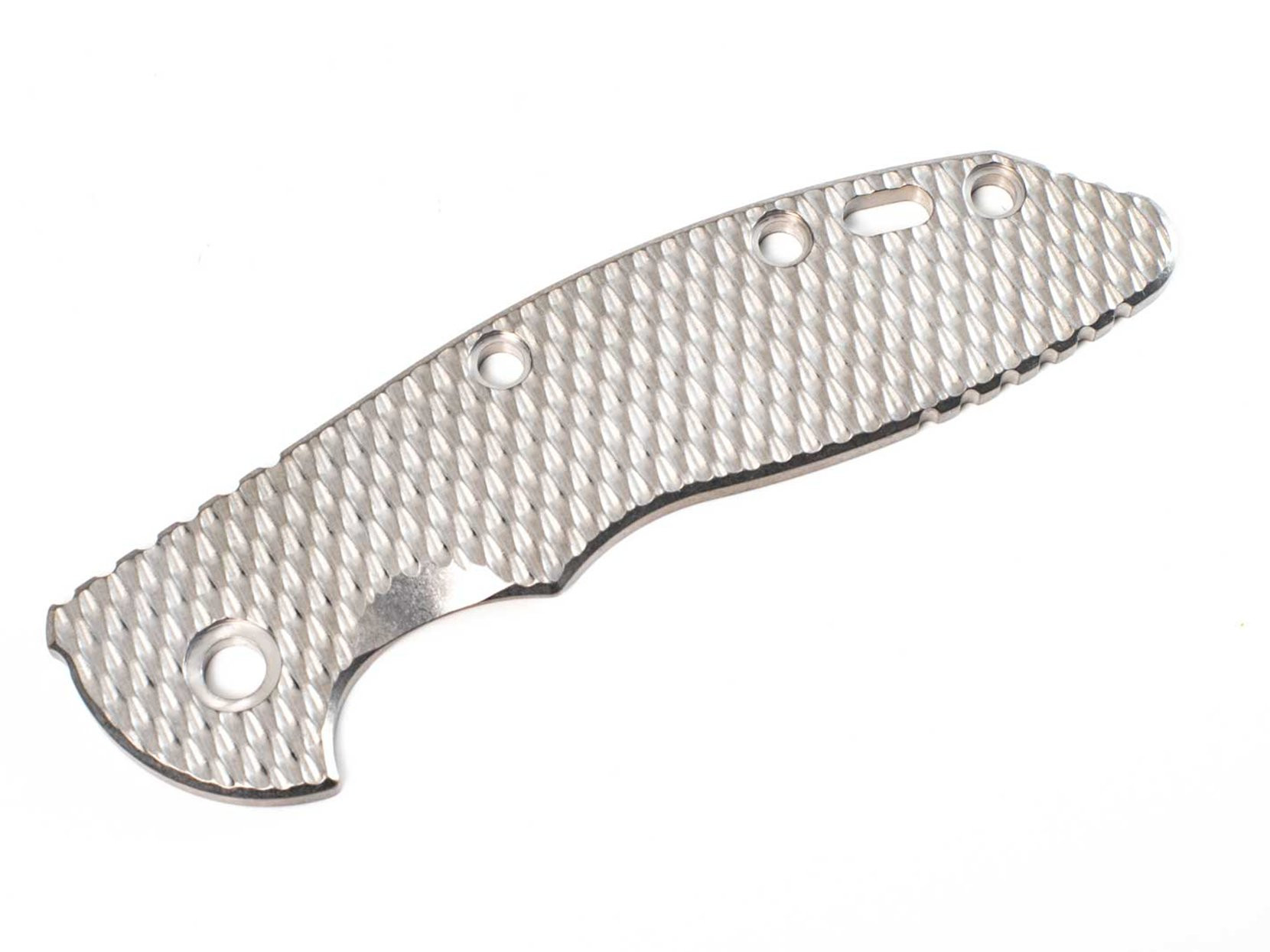 Rick Hinderer Knives Titanium Scale | XM-18 | 3.5" | Textured ...
