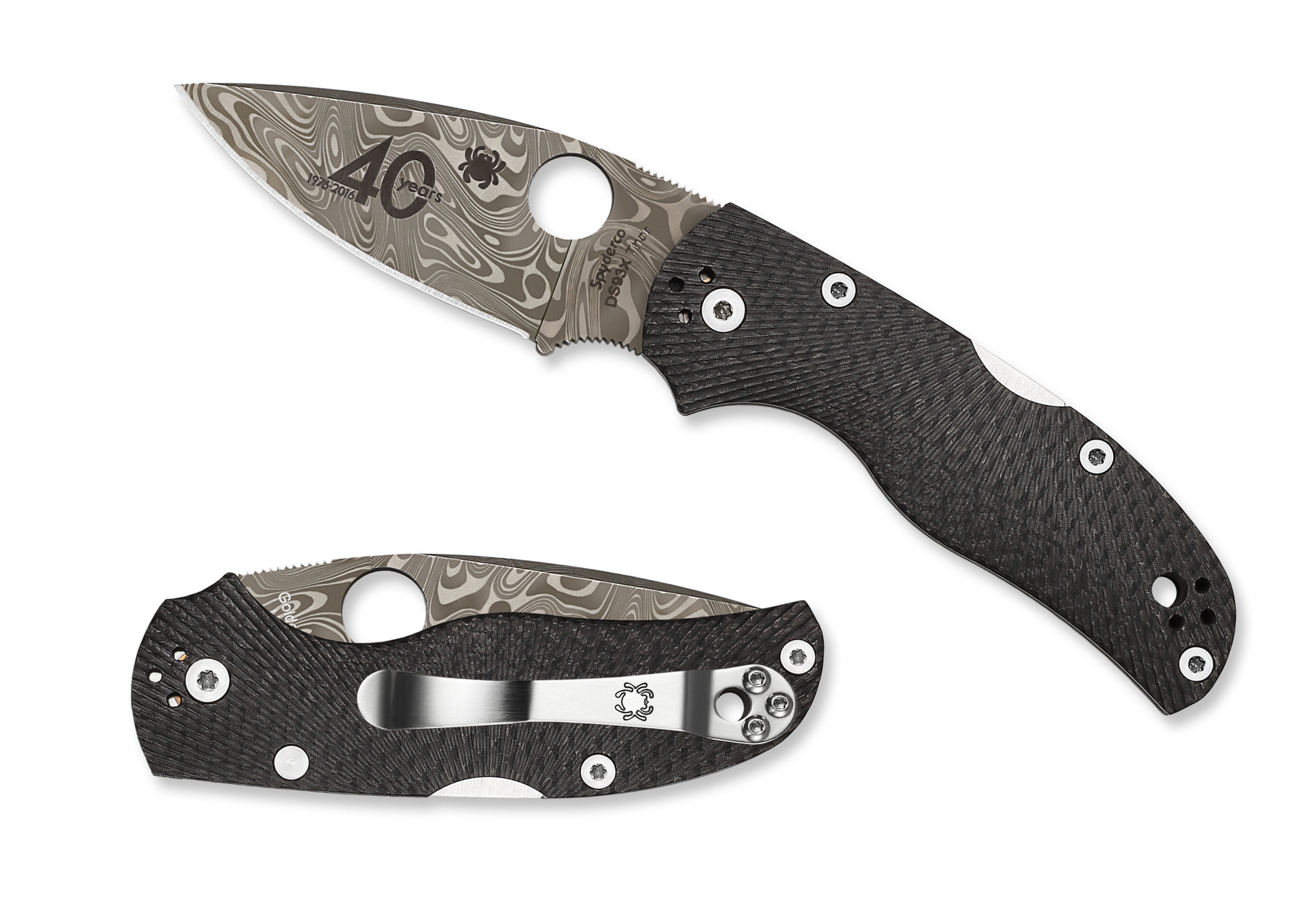 Spyderco Native 5 C41CF40TH | National Knives, LLC