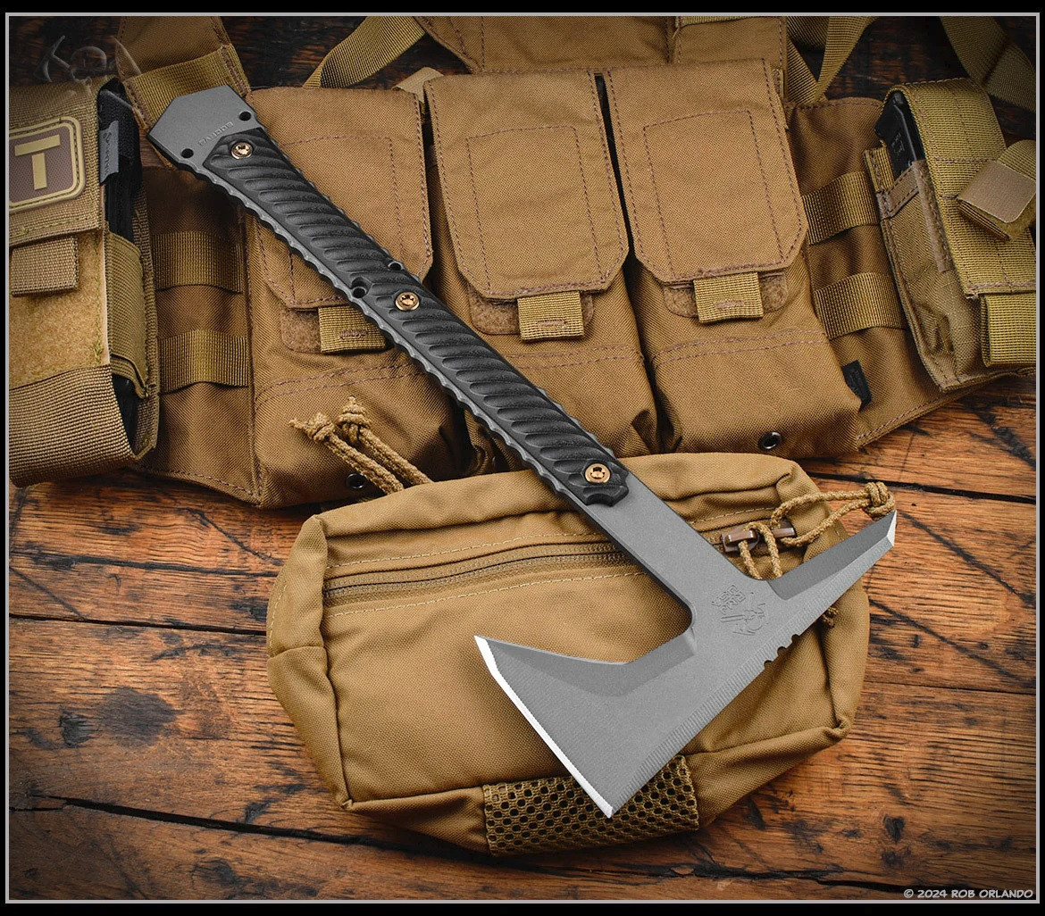 RMJ Tactical Ragnarok 14 Tomahawk | Black | National Knives, LLC