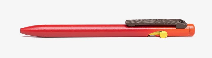 Tactile Turn Slim Bolt Action Pen | Ember | Titanium | Short | National ...