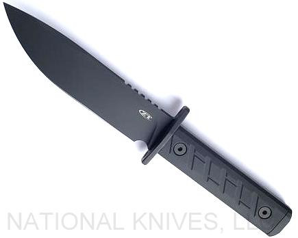 Zero Tolerance 006BLK Fixed Blade Knife | Black CPM-3V | Black G-10 ...