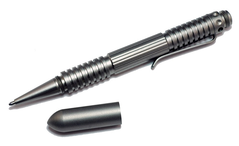 Hinderer Pen Extreme Duty Bead Blasted | National Knives, LLC