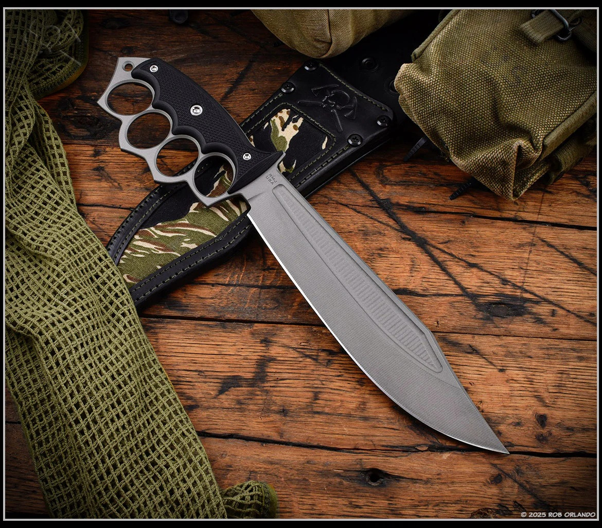 RMJ Tactical Marauder | Savage Stainless Cerakote CPM-3V | Black G-10 ...