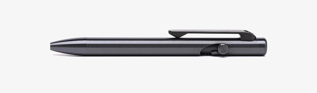 Tactile Turn Slim Bolt Action Pen | Ember | Titanium | Mini | National ...