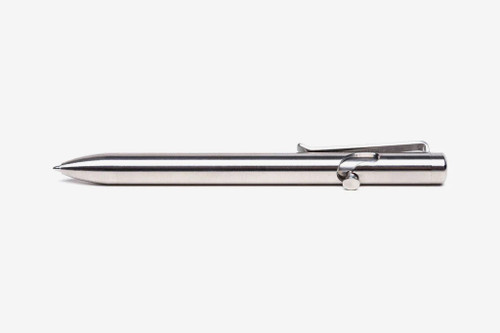 Tactile Turn Bolt Action Pen | Titanium | Short | National Knives, LLC