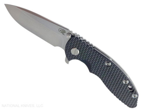 Rick Hinderer Knives XM-18 3.25" Spear Point | Stonewash S45VN | Black ...