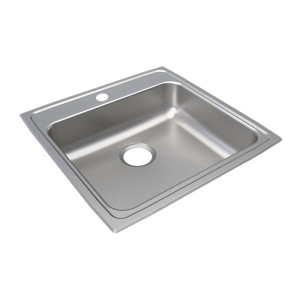 Elkay LRAD2222501 Lustertone Single Bowl Drop in ADA Sink