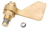 Haws 6252EHLF, Self-Closing, Plain End, Bib Faucet with Rough Brass ...