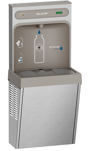 Elkay LZ8WSSSMC EZH2O Refrigerated Surface Mount Bottle Filling Station