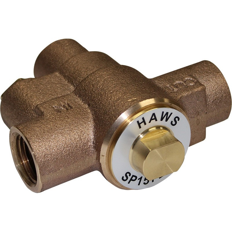 Haws SP158B, Freeze Protection Bleed Valve for Emergency Shower and Eyewash