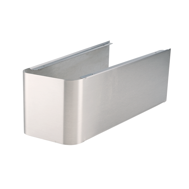 Haws SK3, Satin Finish Stainless Steel Cane Touch Skirt, with Haws 1011 ...