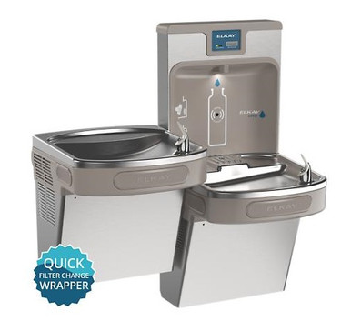 Elkay LZSTL8WSSP-PF Enhanced EZH2O Bottle Filling Station