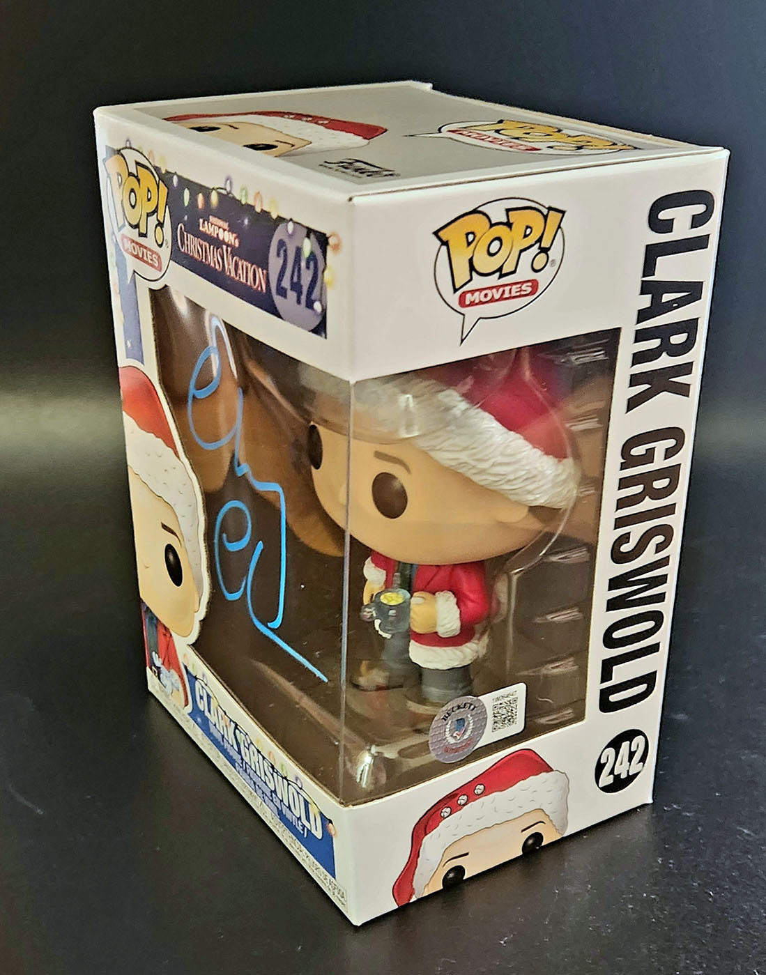 Chevy Chase Autographed Christmas Vacation Funko Pop