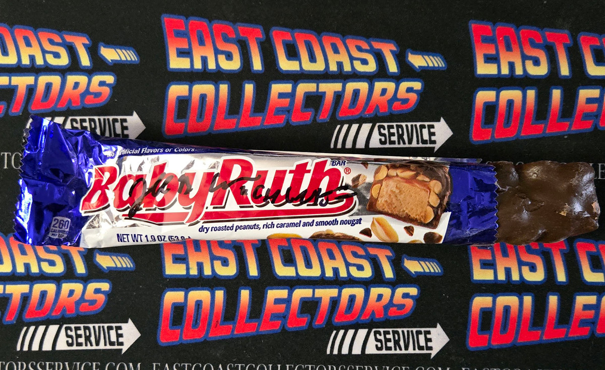 Jeff Cohen Autographed Prop Baby Ruth Candy Bar