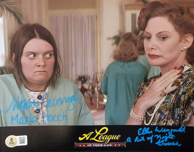 Megan Cavanagh & Ellie Weingardt Autographed League of Their Own 8x10 ...