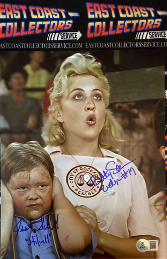 BITTY SCHRAM & JUSTIN SCHELLER AUTOGRAPHED LEAGUE OF THEIR OWN 8x10 ...