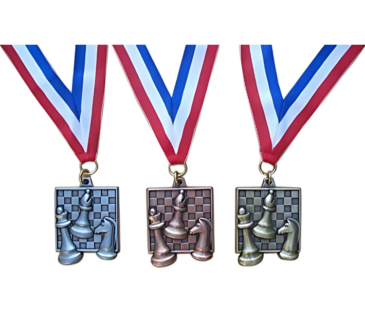 Chess Award Medals from ChessCentral