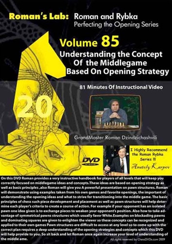 Chess Download Roman's Labs: Vol. 85, Understanding the Concepts of the Middlegame based upon ...