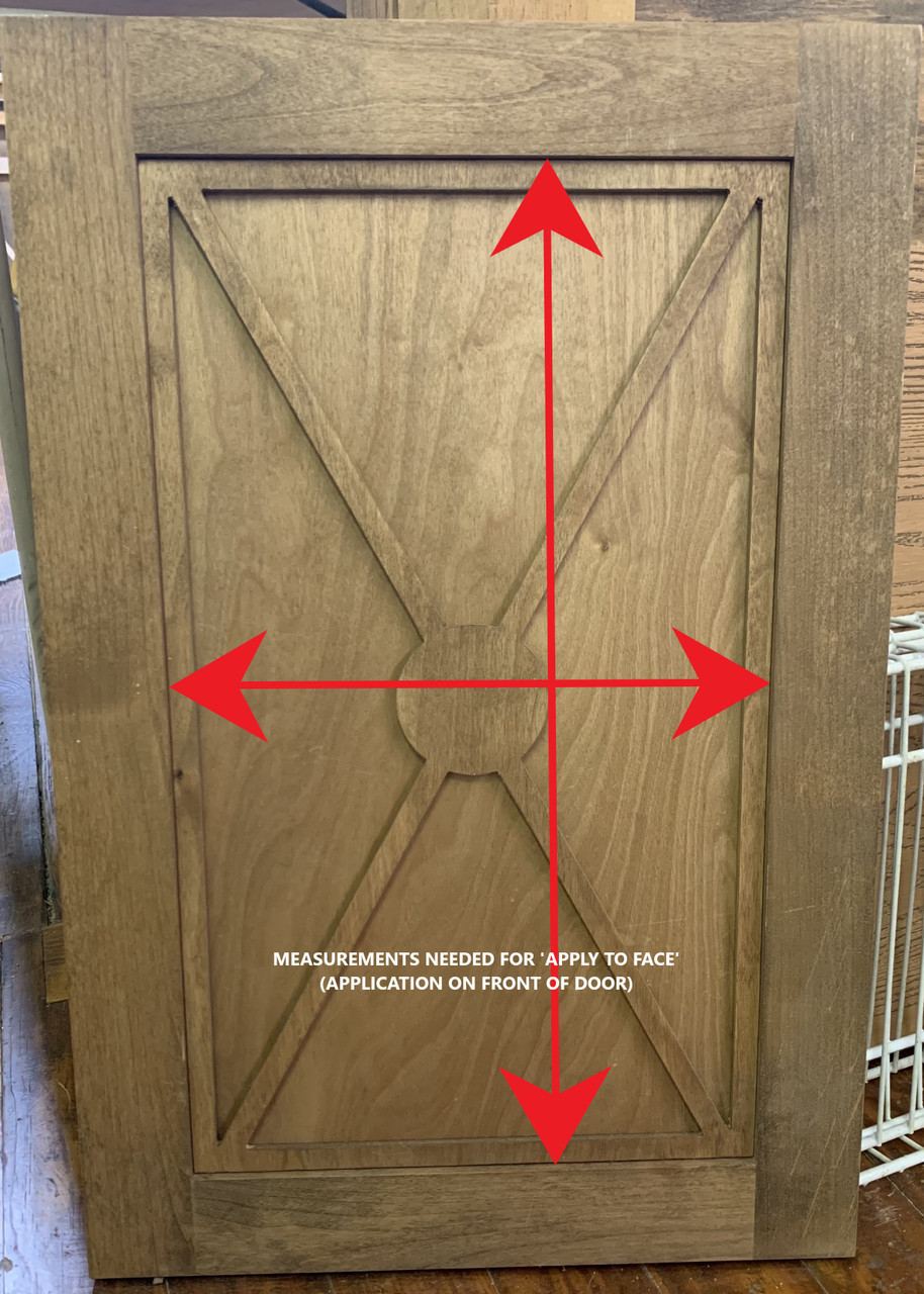 Custom Mullion Insert – Oversize - Up to 26” x 65” - Style 29