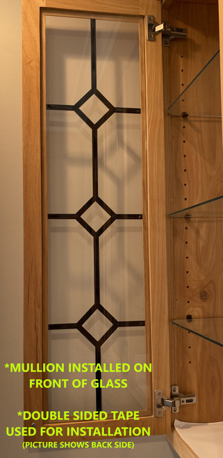 DOUBLE SIDED TAPE FOR EASY INSTALLATION