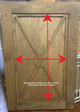Custom Mullion Insert – Up to 16” x 32” - Style 19