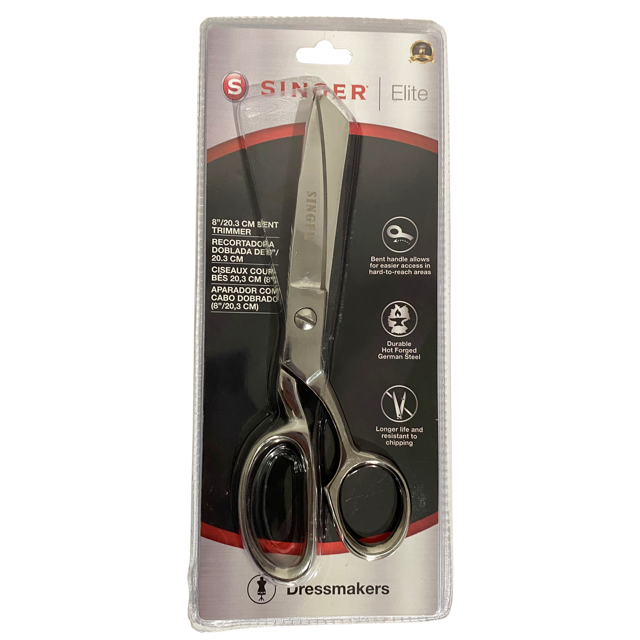 8" Bent Shear Scissors : SINGER®