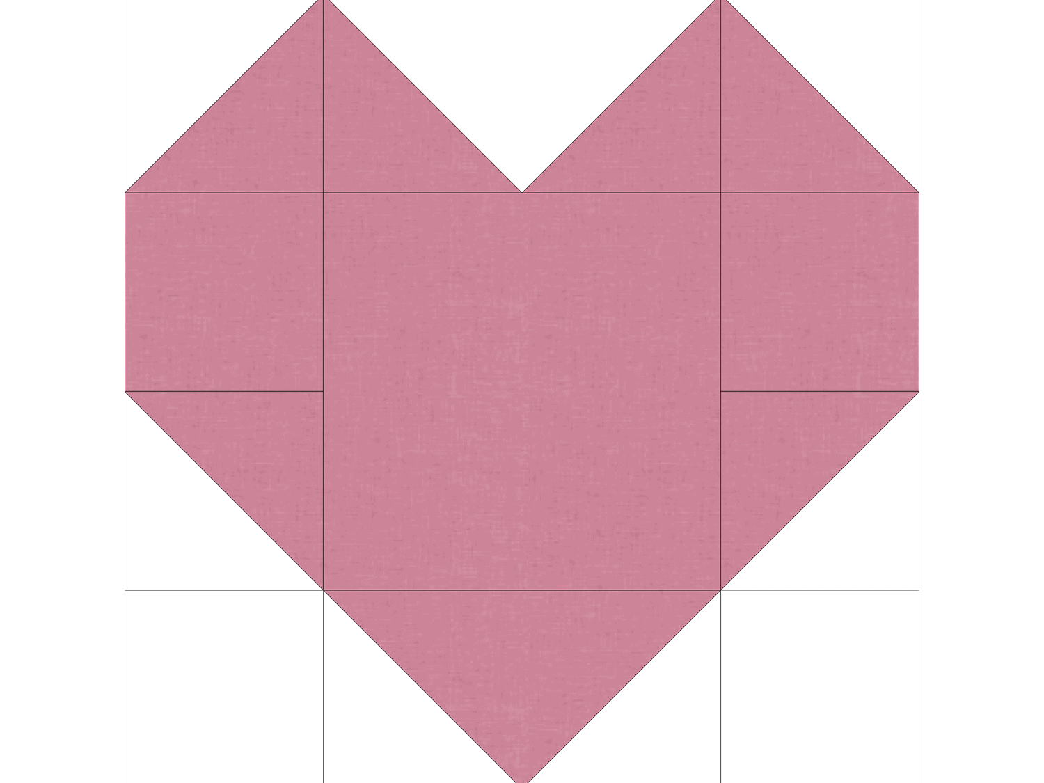 Scrap Fabric Projects: Heart Quilt Block - SINGER®