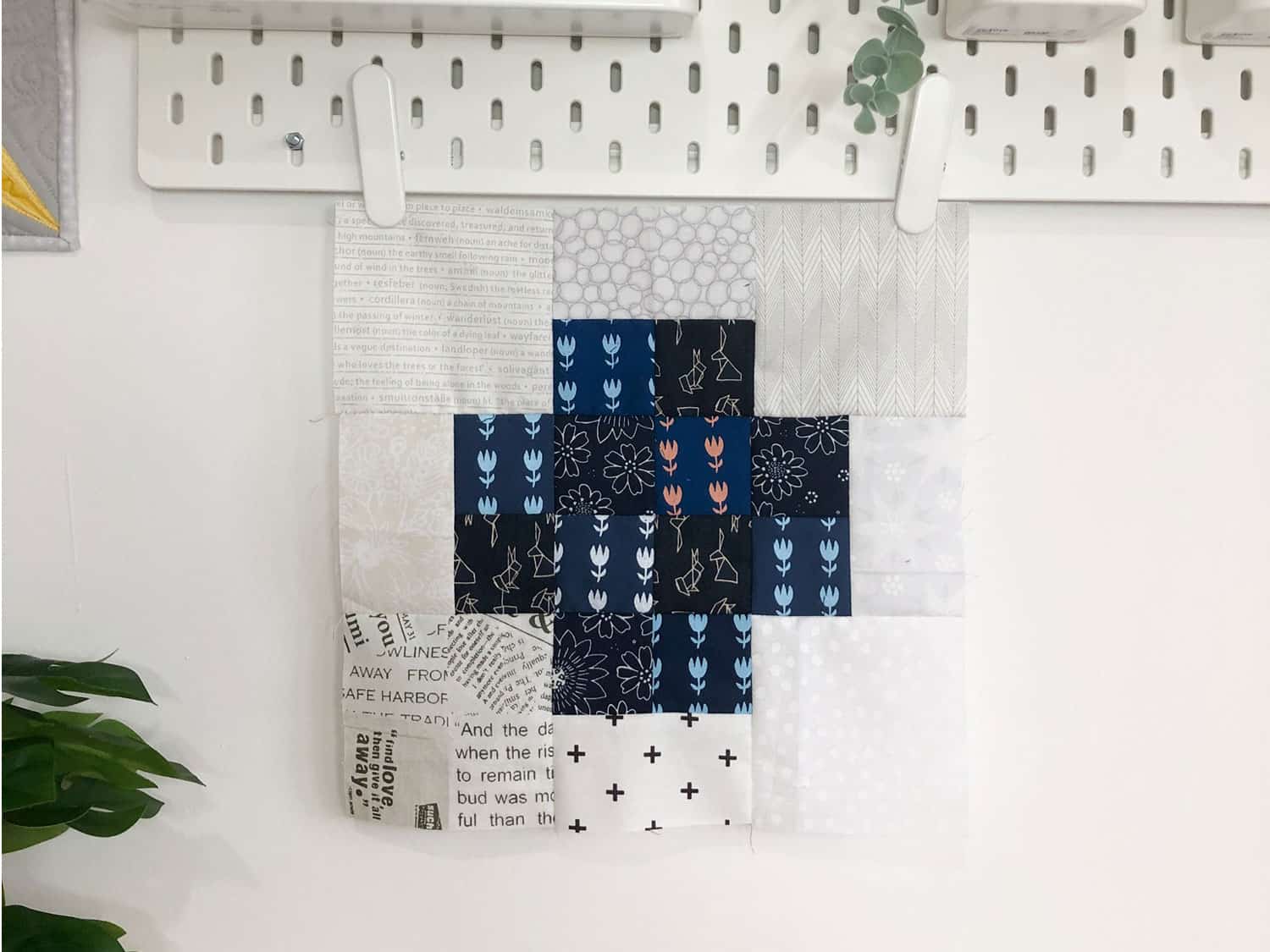 Scrappy Plus Quilt Block Singer