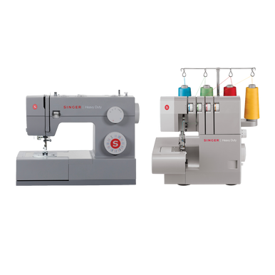 SINGER® 4432 & 14HD854 Overlocker Combo | Heavy Duty Power