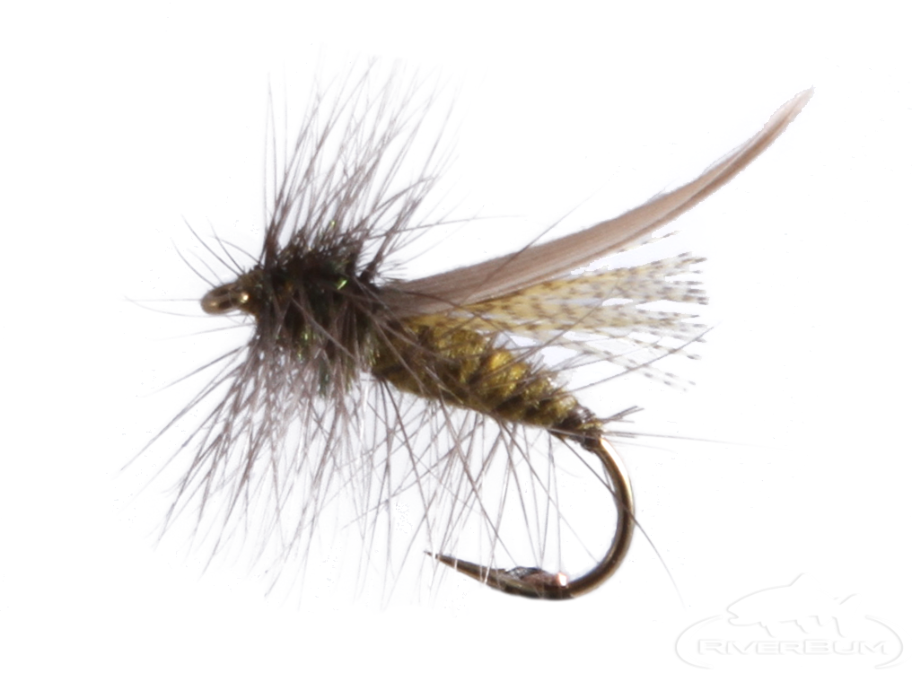 Fishing Flies Red Chamois Worm #10 For From The Essential Fly Flat Tail ...