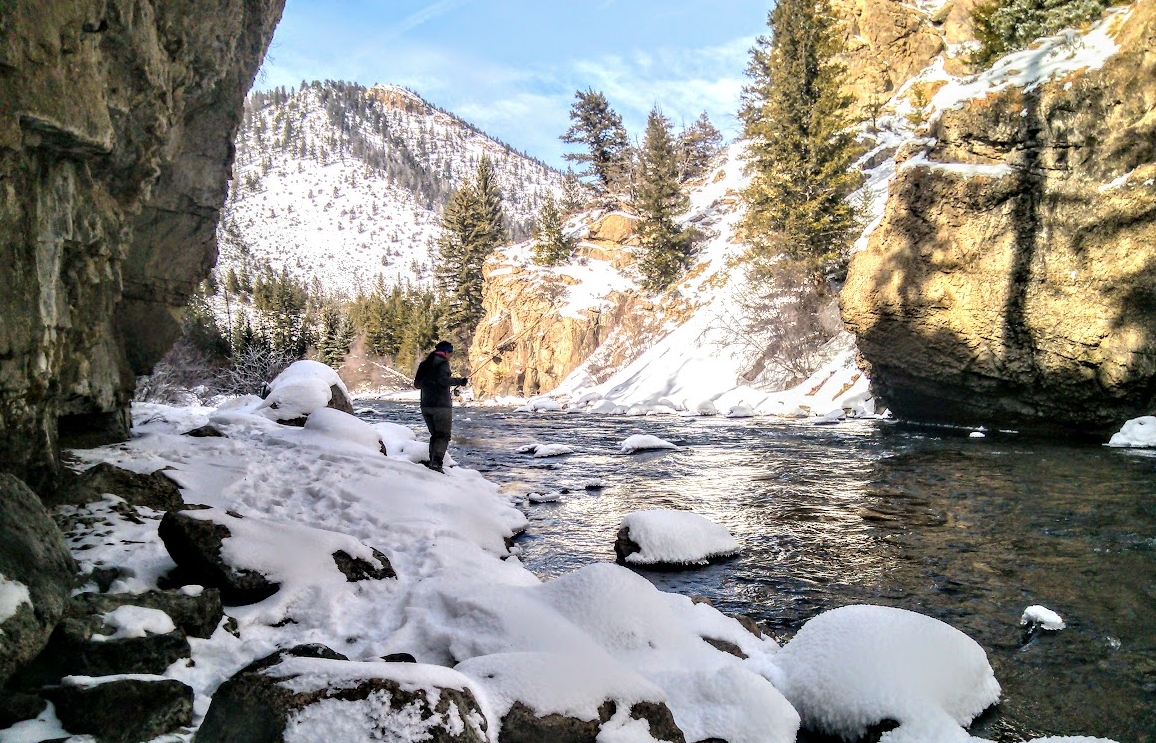 Fly Fishing in Winter: A Guide to Fly Fishing in Snow - RiverBum.com
