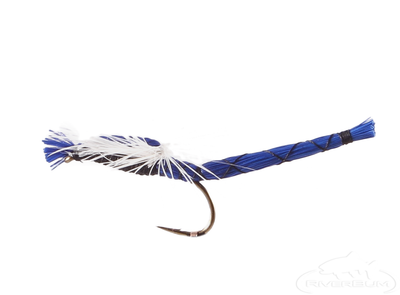 Damsel Fly, Parachute, Blue - Bass Fly Pattern | RiverBum.com