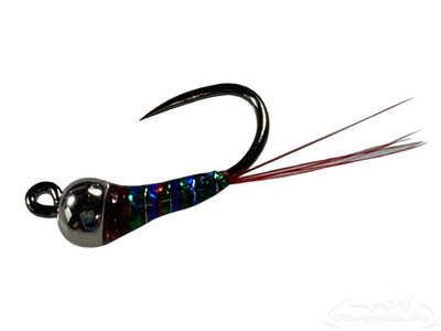 Holographic Lightning Bug Jig Fly | RiverBum Signature Flies