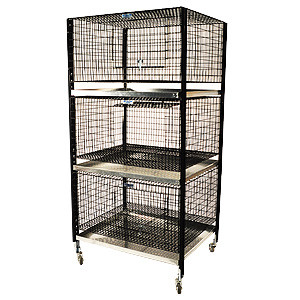 Vinyl Coated Triple Stack Cage Kits