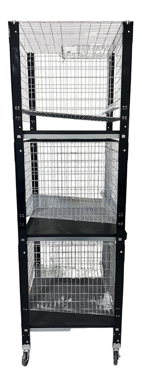 Triple Stack Laying Cages