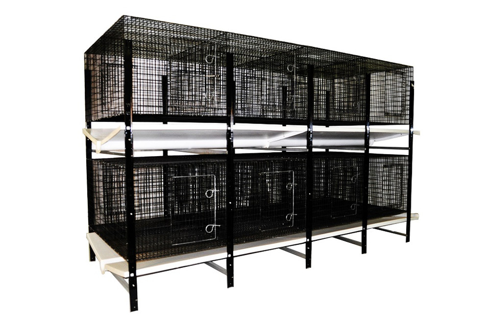 Flush Kleen Cage and Rack System