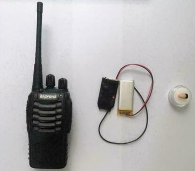 Transmitter & Receiver with Wireless Earpiece Kit